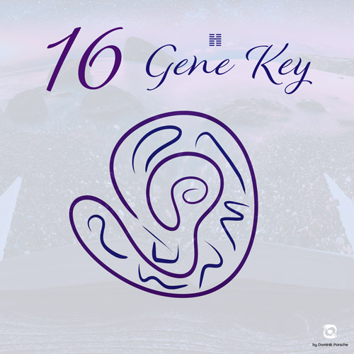 64 Gene Keys Contemplation - Including Energy Symbols